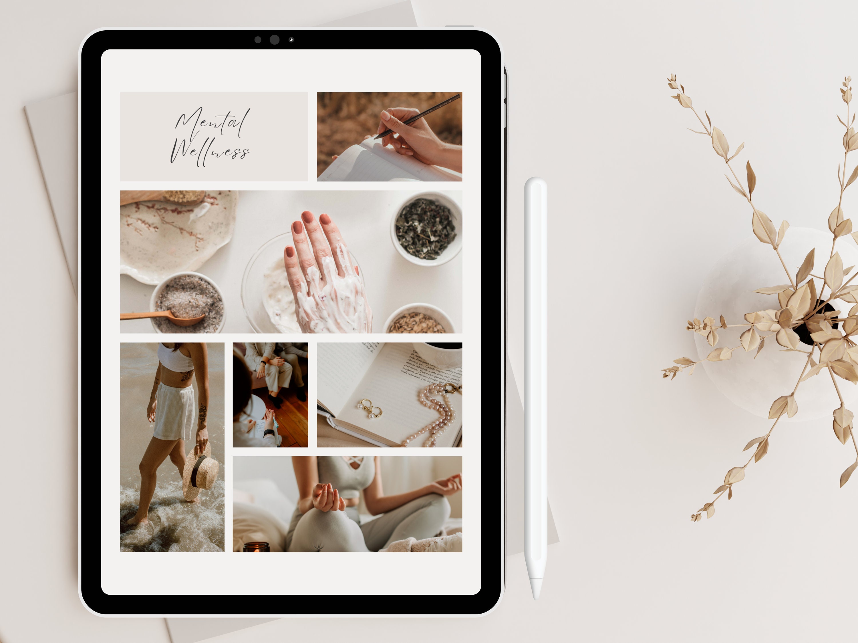 Digital Goal Planner, Vision Board Planner, Vision Board Goals, 2024 ...