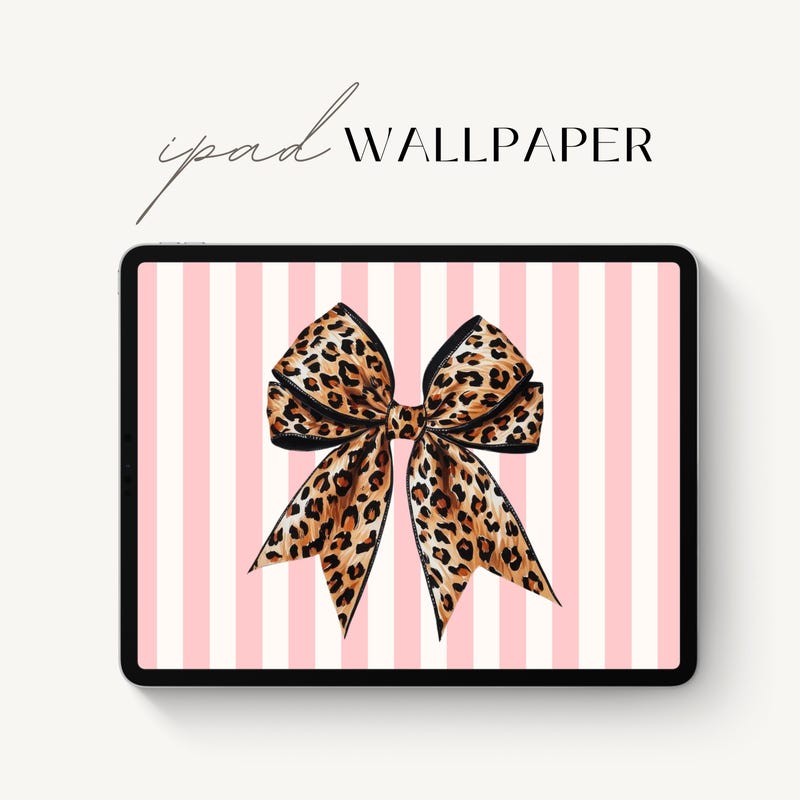 Cute Pink Bow Wallpaper - Etsy