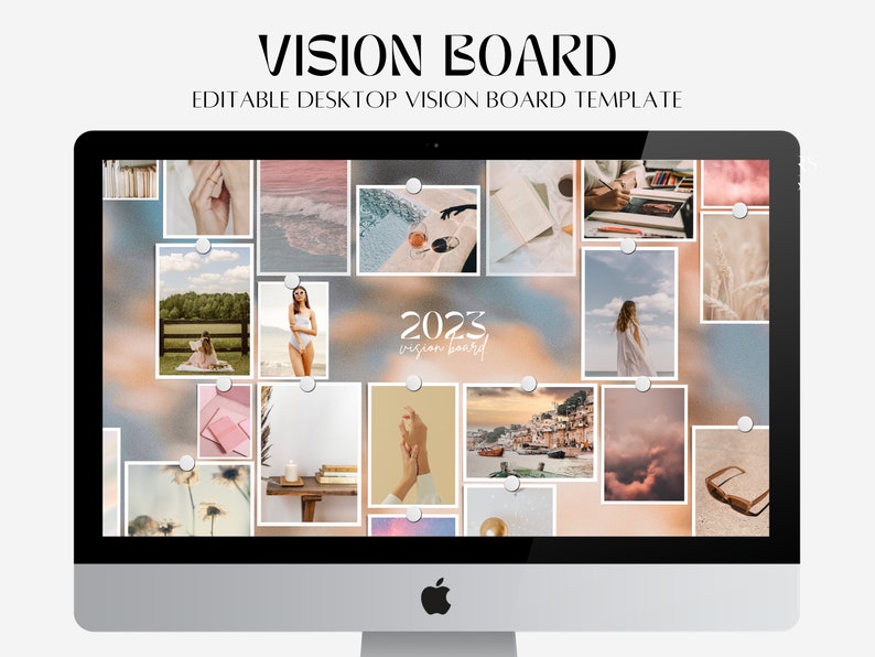 Digital Vision Board Template Canva 2023 Vision Board 2023 - Etsy Digital Vision Board Template Canva 2023 Vision Board 2023 - Etsy