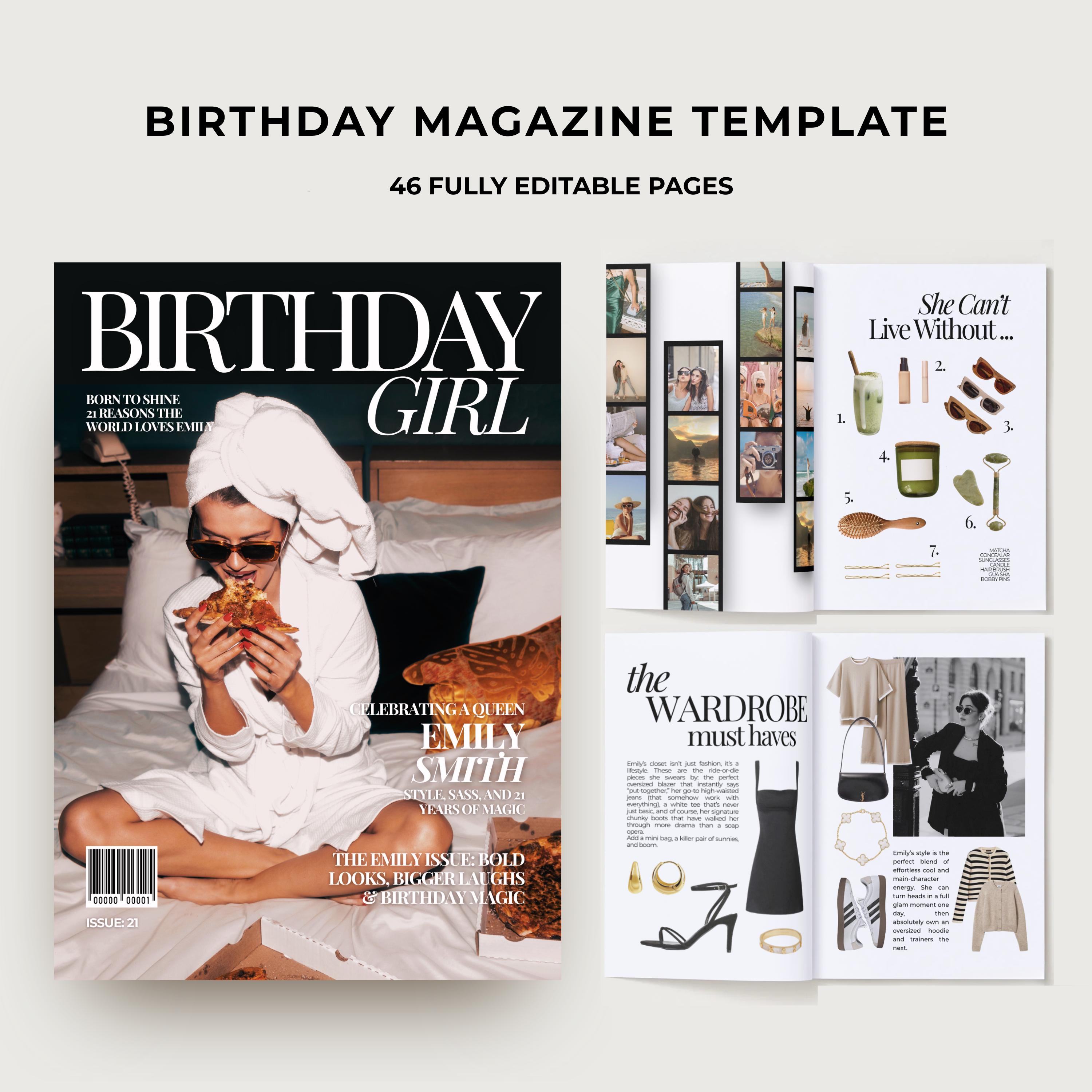 Personalised Vogue Cover