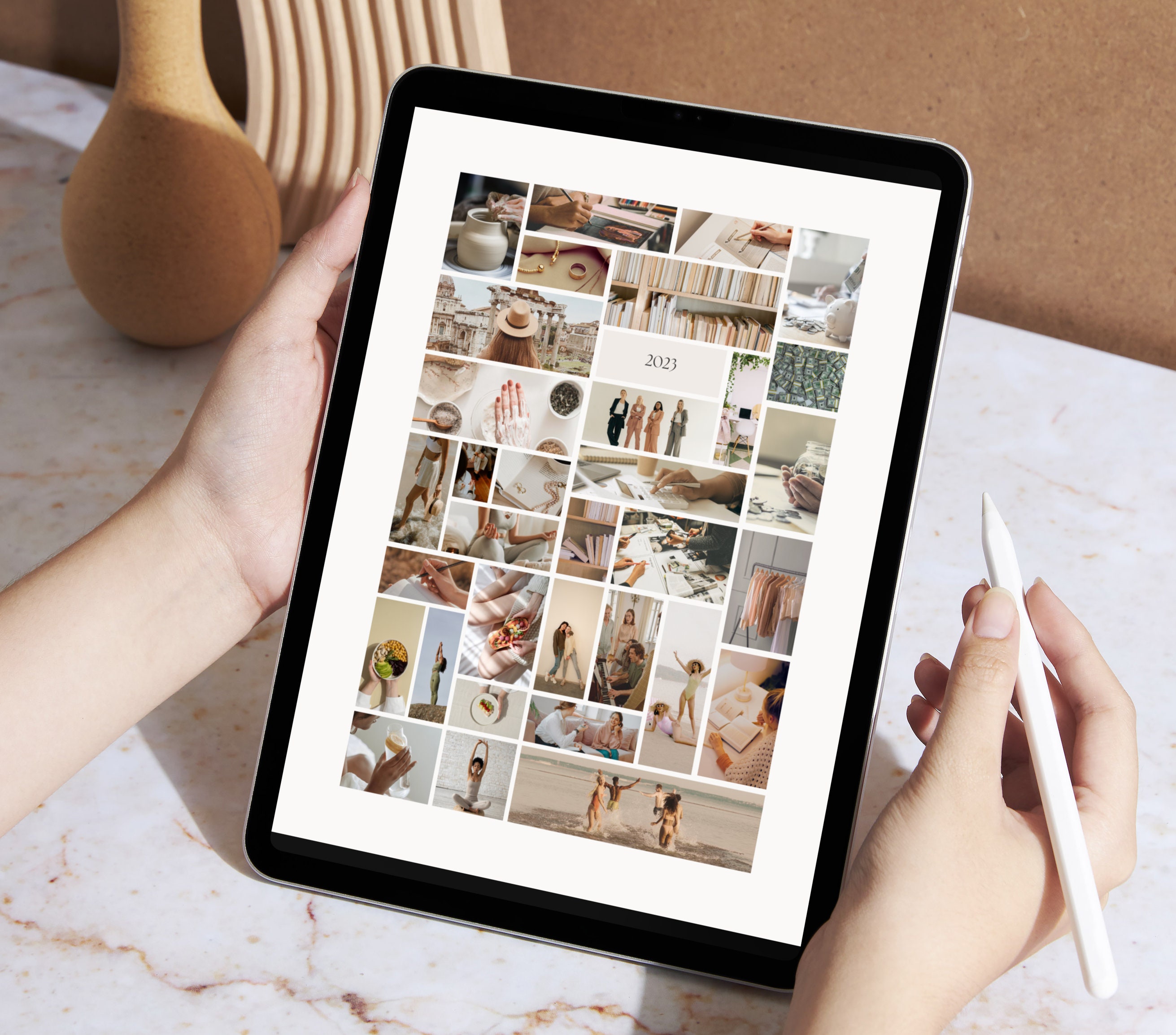 Digital Goal Planner, Vision Board Planner, Vision Board Goals, 2024 ...