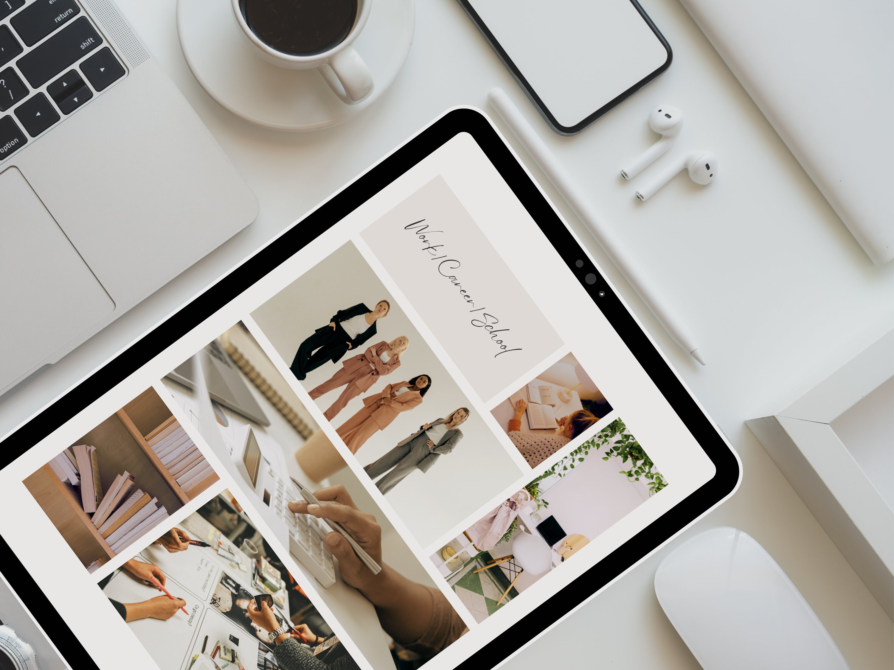 Digital Goal Planner, Vision Board Planner, Vision Board Goals, 2025 ...