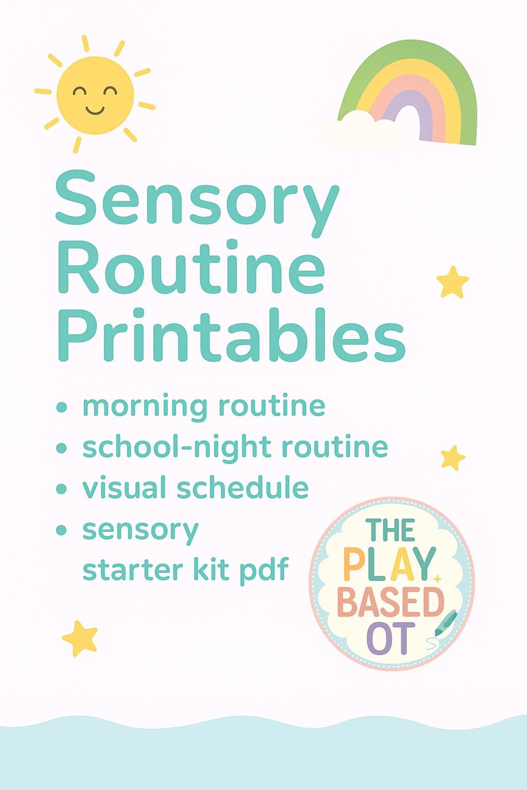 Sensory Routines Starter Pack (printable PDF Bundle) - Etsy UK