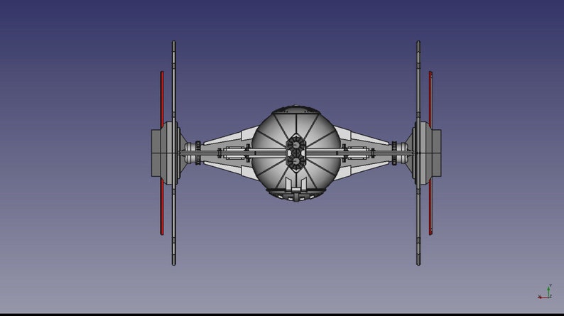 TIE Dagger 3.75 Action Figure Scale Unassembled Kit - Etsy