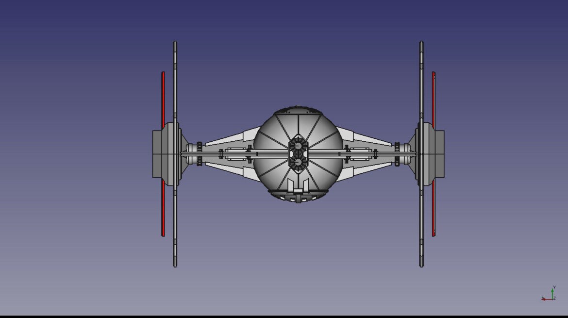 TIE Dagger 3.75 Action Figure Scale Unassembled Kit - Etsy