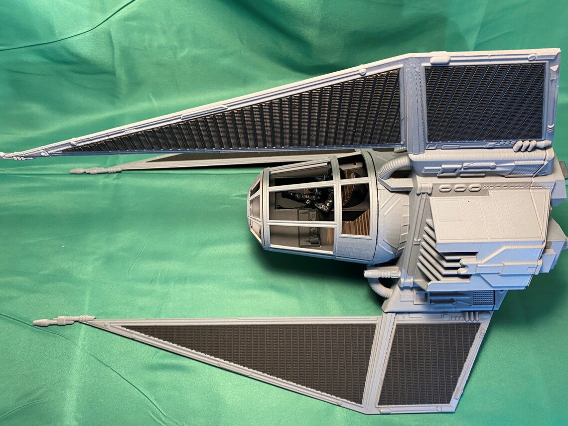 TIE Phantom 3.75 Action Figure Scale Unassembled Kit - Etsy