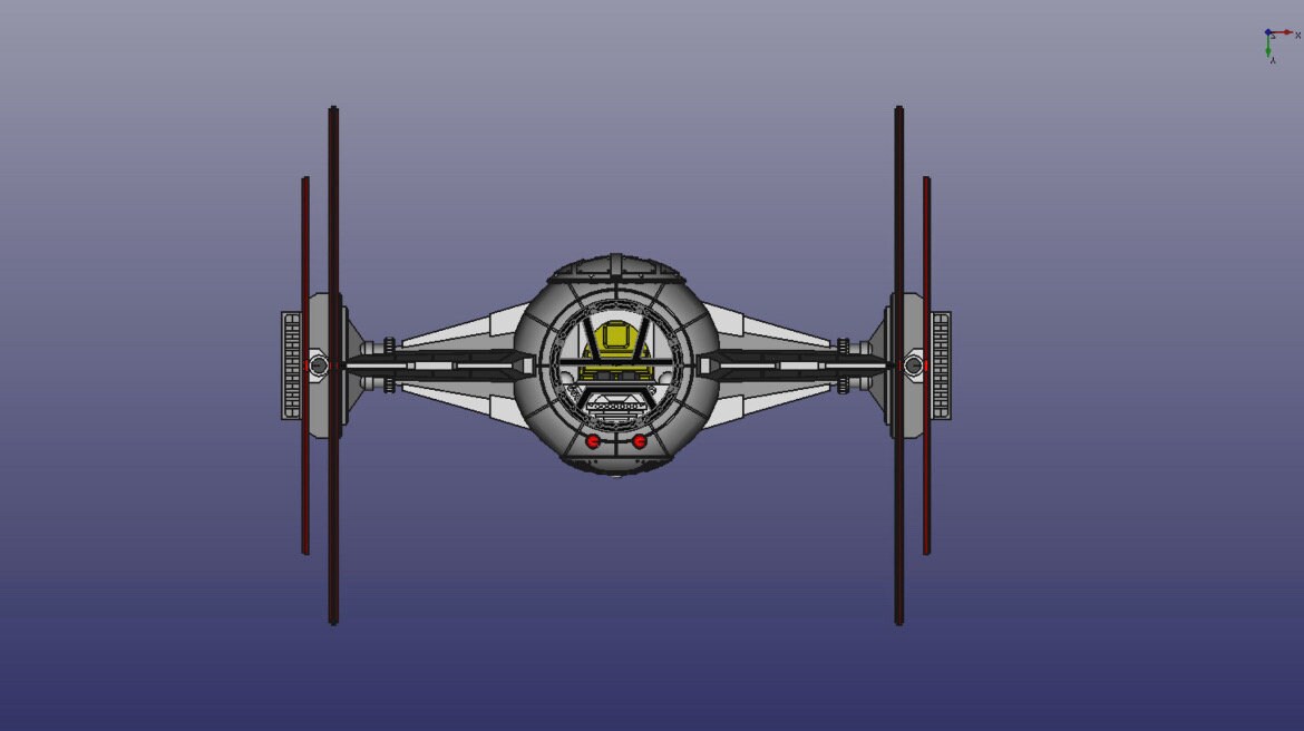 TIE Dagger 3.75 Action Figure Scale Unassembled Kit - Etsy