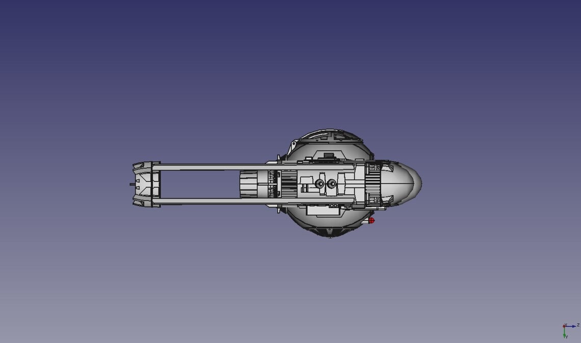 Tye-wing ugly Starfighter 3.75 Action Figure Scale Unassembled Kit - Etsy