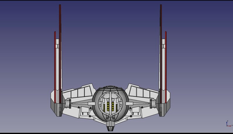 TIE Dagger 3.75 Action Figure Scale Unassembled Kit - Etsy