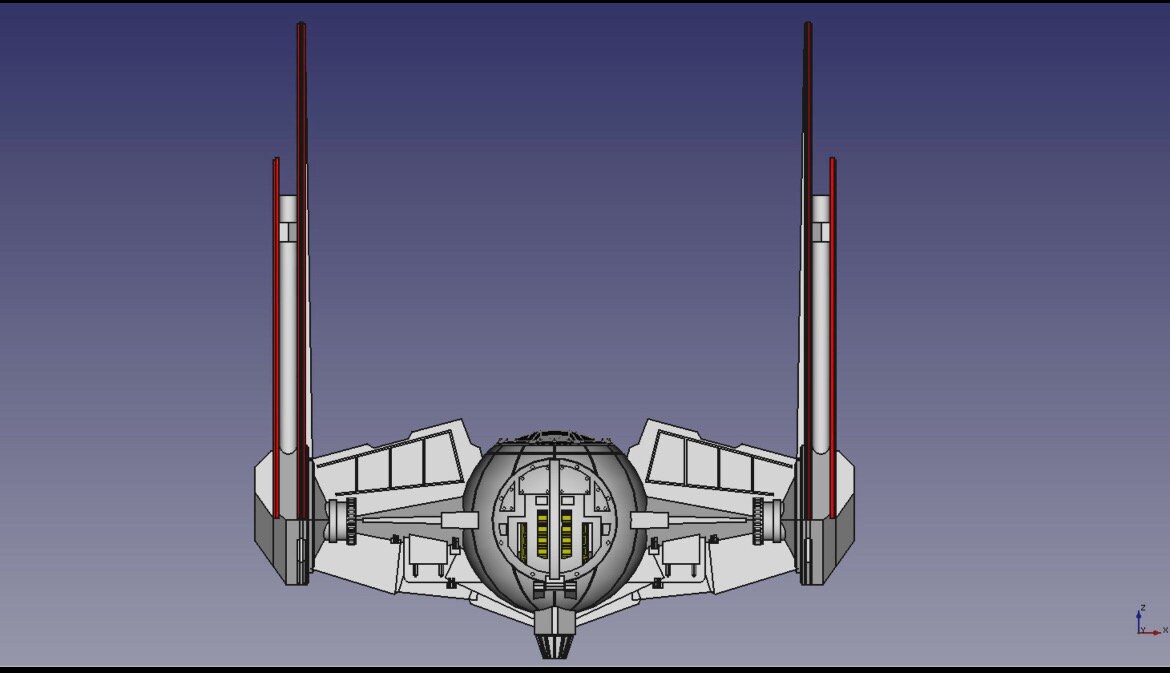 TIE Dagger 3.75 Action Figure Scale Unassembled Kit - Etsy