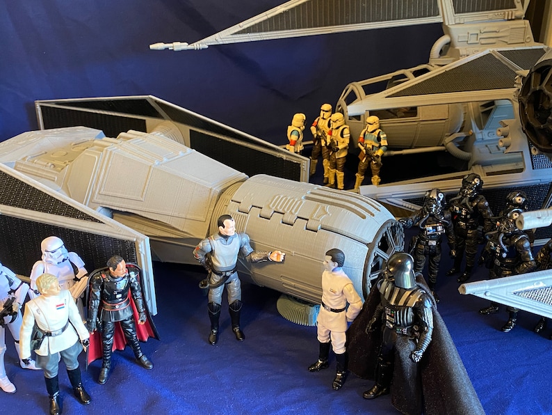 TIE Scimitar Assault Bomber (3.75" Action Figure Scale) - Etsy