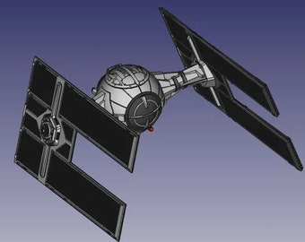 TIE Defender 3.75 Action Figure Scale Unassembled Kit - Etsy