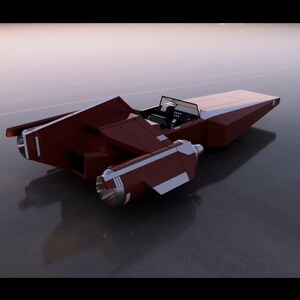 AV-21 Landspeeder Star Wars Galaxies 3.75 Action Figure Scale ...