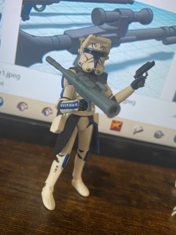 Clone Trooper RPS-6 Rocket Launcher x2 - Etsy
