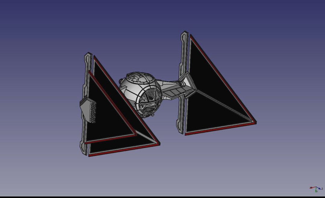 TIE Dagger 3.75 Action Figure Scale Unassembled Kit - Etsy