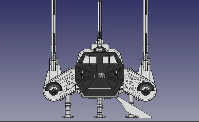 Omicron Class Shuttle "havoc Marauder" (3.75" Action Figure Scale ...