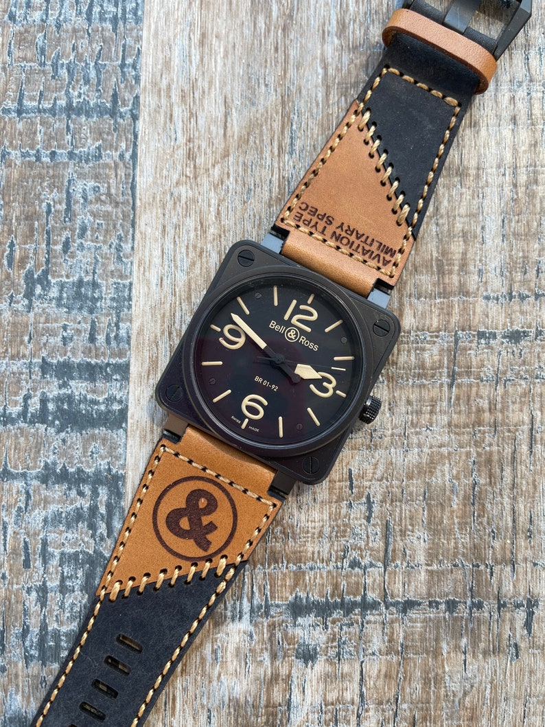 Leather Watch Strap / Band for Bell and Ross Watches - Etsy