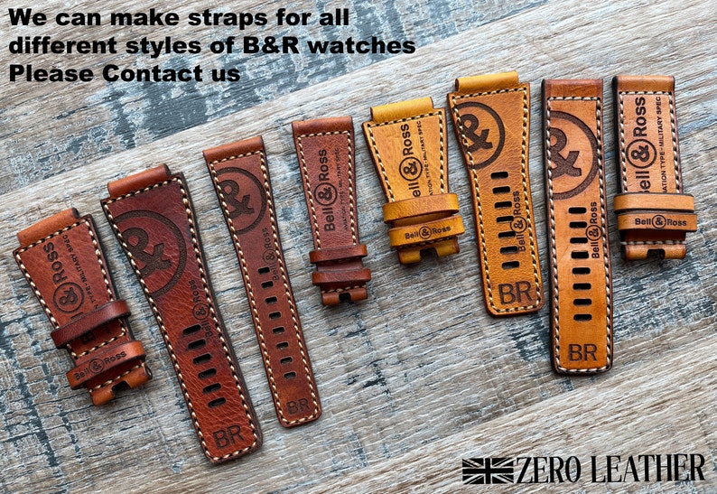 Leather Watch Strap /band for Bell and Ross BRS BR S Watches - Etsy