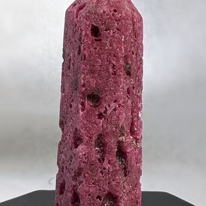 Honeycomb Ruby Point, Ruby Tower, Honeycomb Ruby, Ruby Decor, Gift for ...