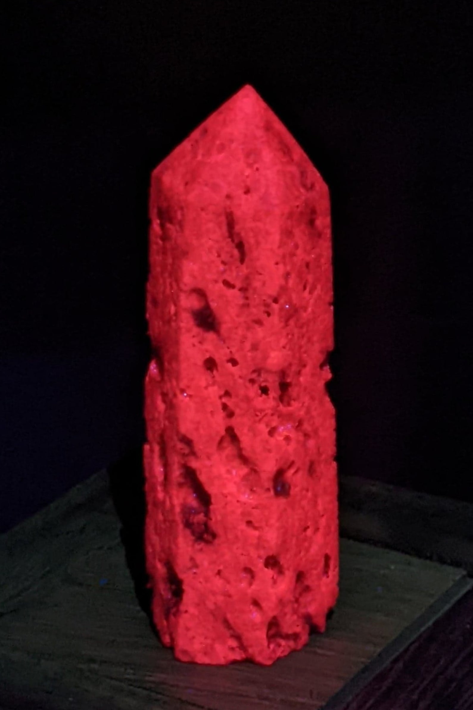 Honeycomb Ruby Point Ruby Tower Honeycomb Ruby Ruby Decor - Etsy