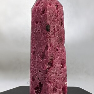 Honeycomb Ruby Point, Ruby Tower, Honeycomb Ruby, Ruby Decor, Gift for ...