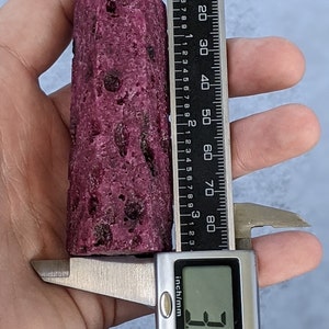 Honeycomb Ruby Point, Ruby Tower, Honeycomb Ruby, Ruby Decor, Gift for ...