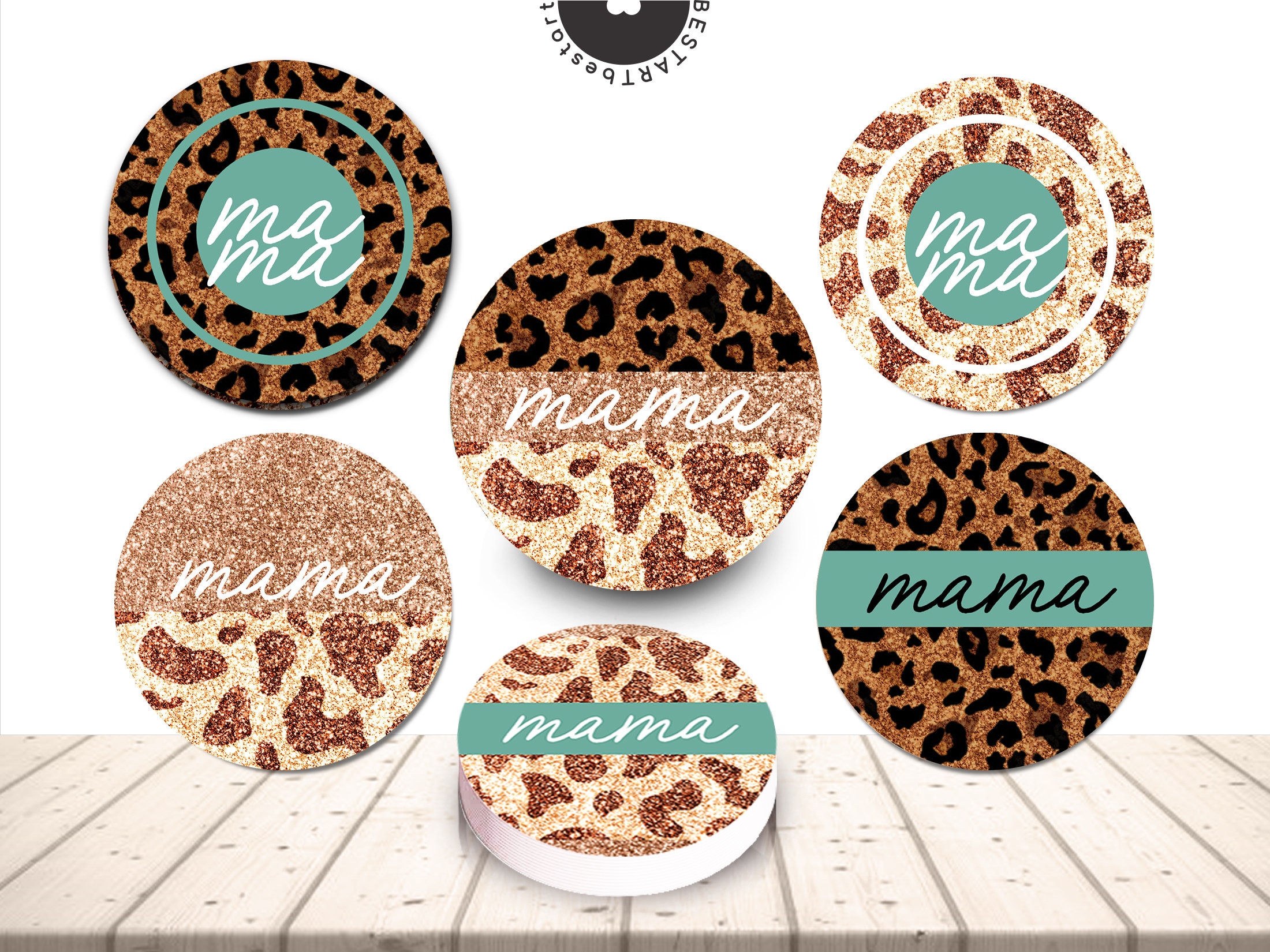 Cup Coaster PNG, Mama PNG, Car Coaster Png Bundle, Western Car Coasters ...