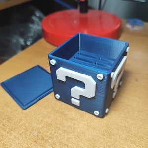 3D Question Block Nintendo Switch Cartridge Case Holder From Super ...