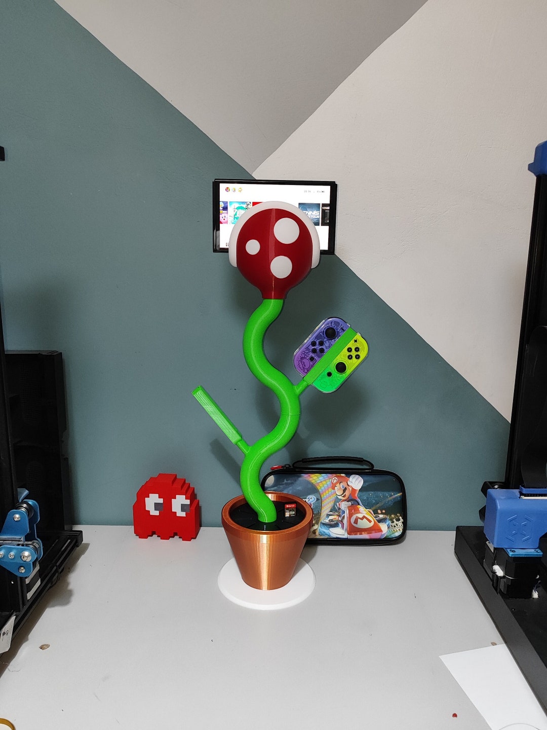Piranha Plant Charging Station Stand for Nintendo Switch OLED and ...