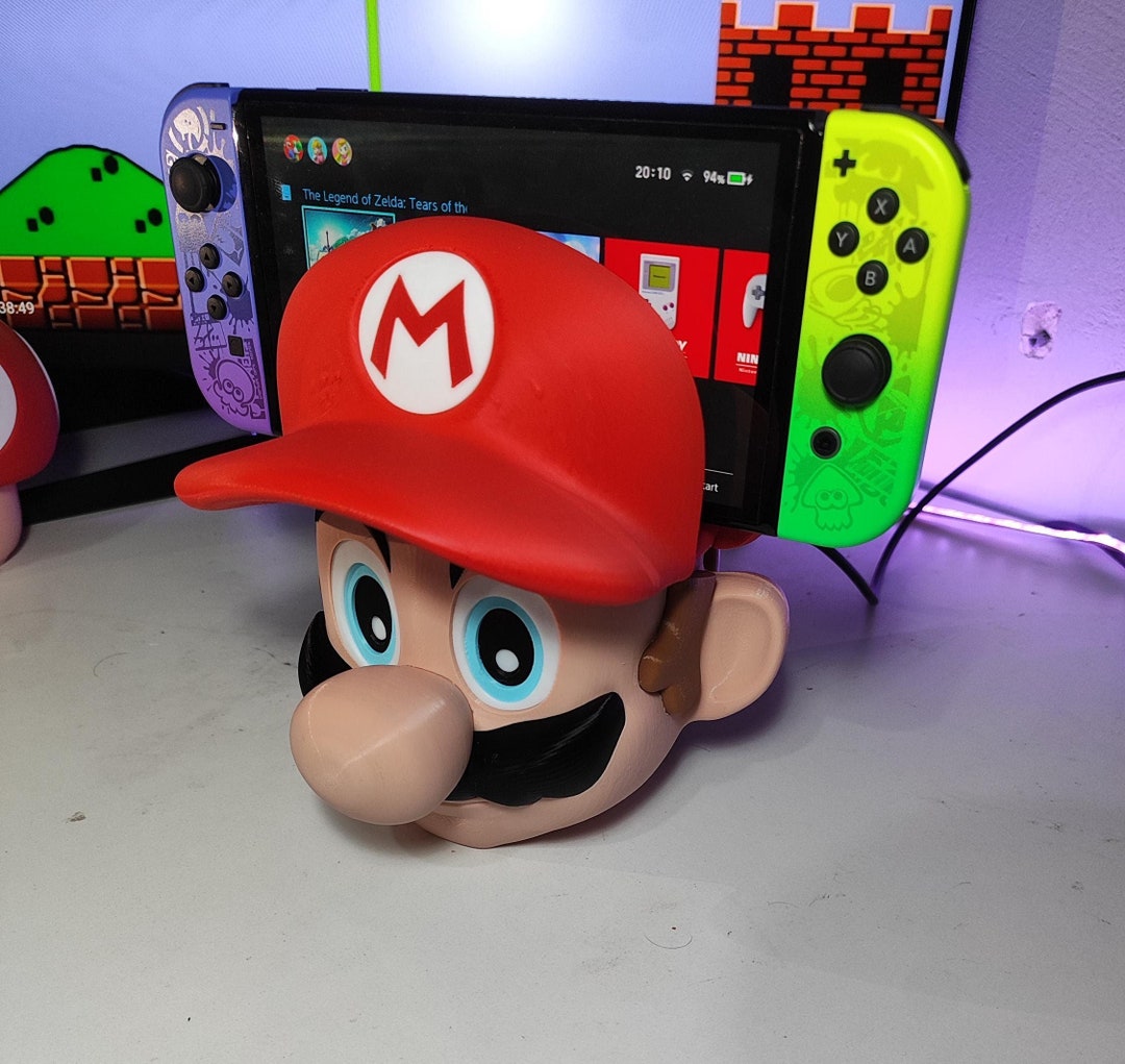 Super Mario Nintendo Switch Docking Station, Ultimate Gaming Room ...