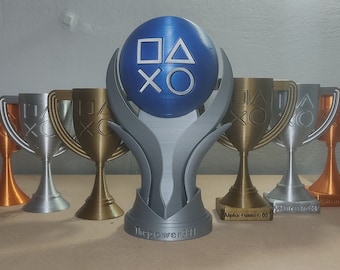 Playstation Trophy Platinum - Etsy