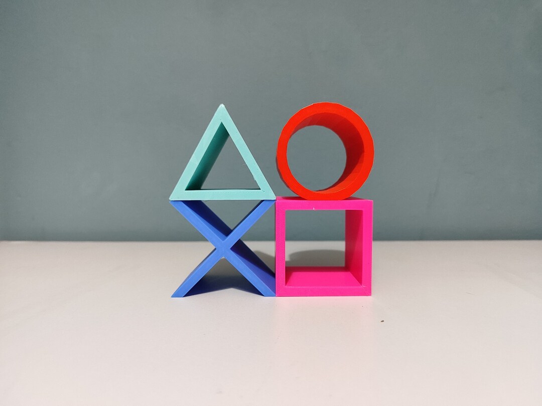 Iconos de botones de Playstation para decoración de salas de - Etsy México