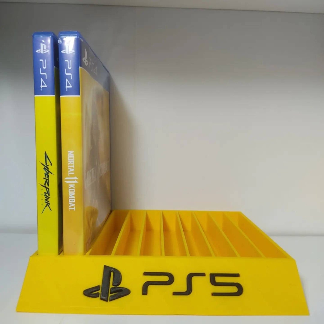 Playstation Game Case Holder, PS Videos Game Case Holder, Gaming ...
