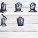 Gravestone Clipart, Watercolor Gravestones, Graveyard Clipart ...