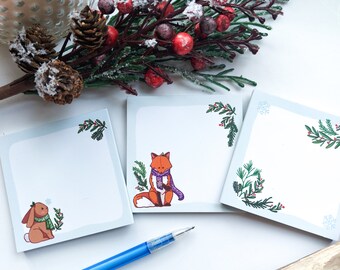 Christmas Mini Notepads - Etsy