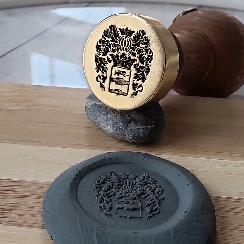 Crest Stamp - Etsy