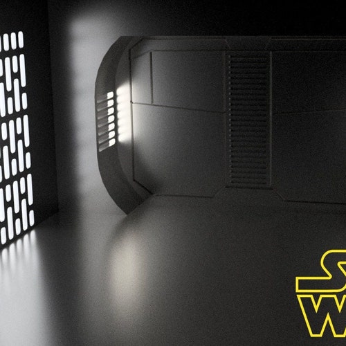 Death Star Control Room Diorama STL 3D Print Files Inspired - Etsy
