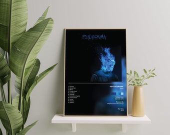 Dave, Psychodrama Dave Music Gift Birthday Gift Dave Album Wall Art ...