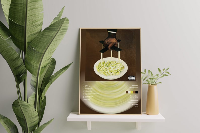 FREDDIE GIBBS Alfredo Album Poster Minimalistic - Etsy