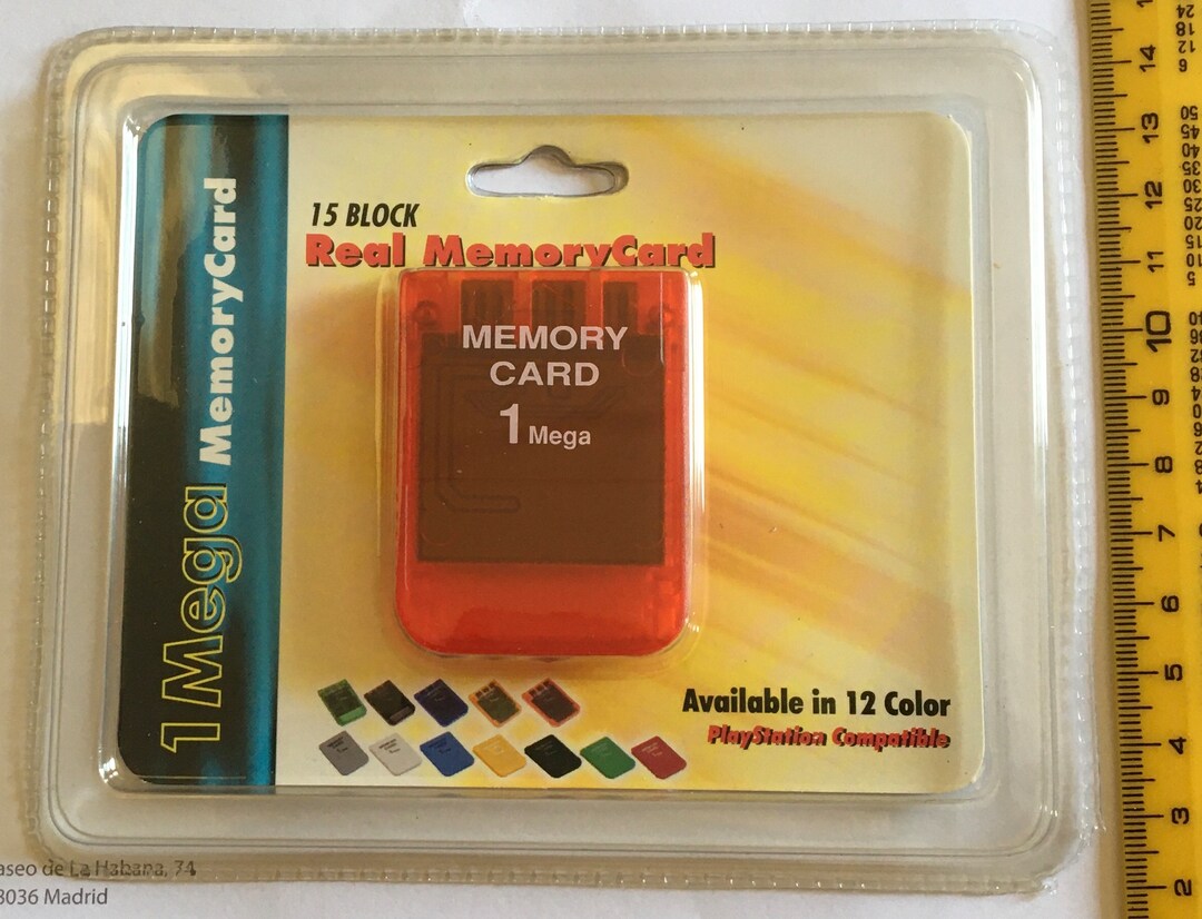 1MB MEMORY CARD playstation/psone Compatible - Etsy