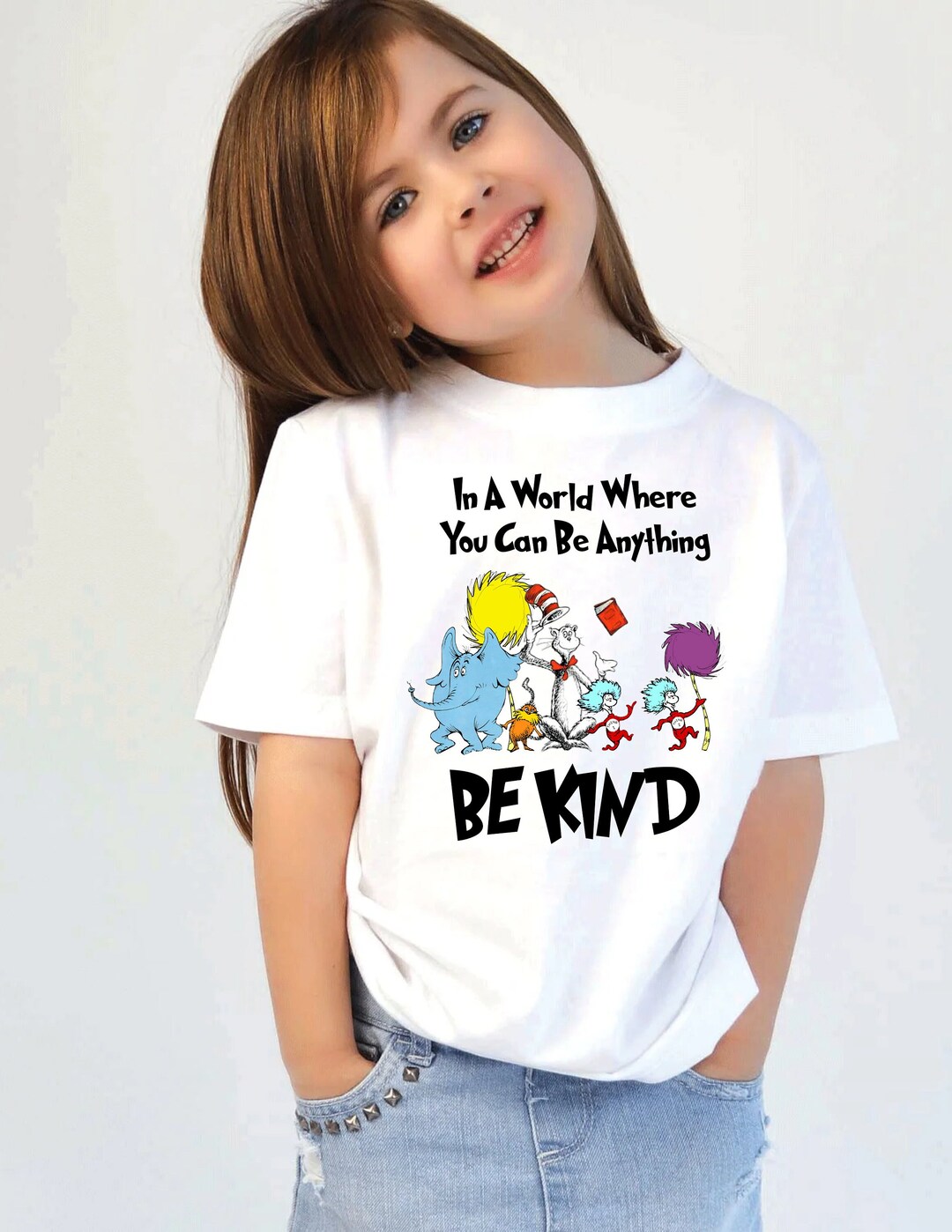 DIGITAL DOWNLOAD in A World Where You Can Be Anything Be Kind Design ...
