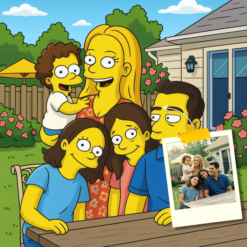 Simpson Character Picture - Etsy