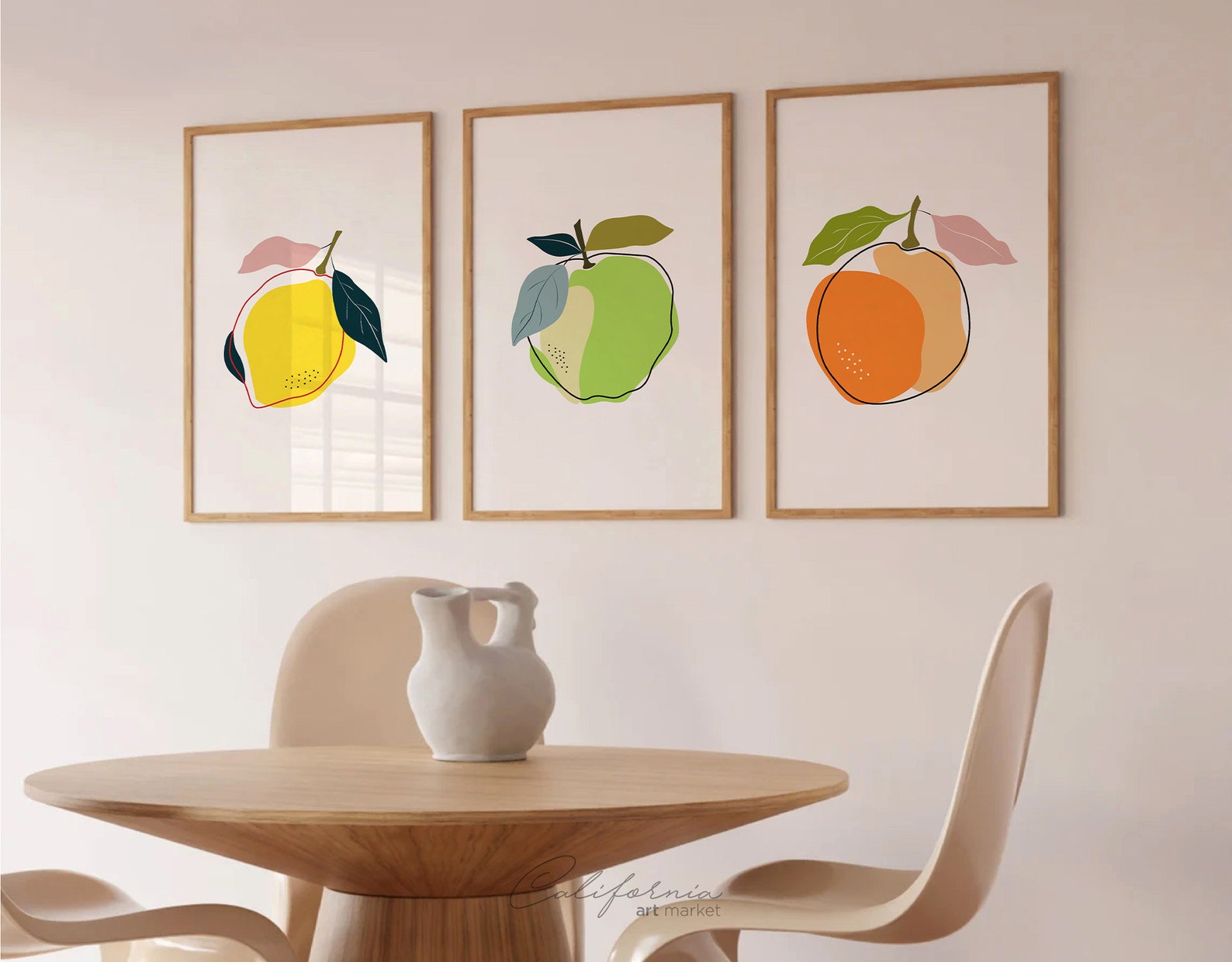 Kitchen Wall Art Set of 6 Kitchen Decor Wall Art Dining Room - Etsy