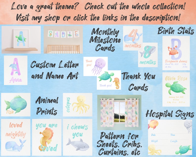 Watercolor Alphabet Classroom Decor Animal Educational - Etsy