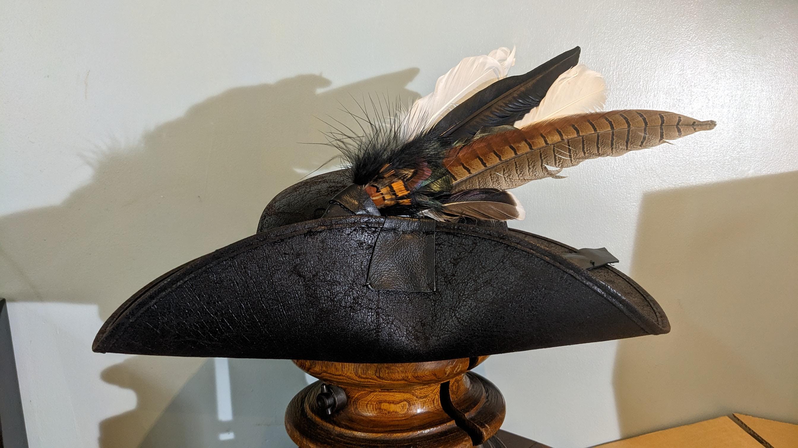 Aramis Musketeer Hat - Amber Flash Feather Set. A Holcombe Classic and ...