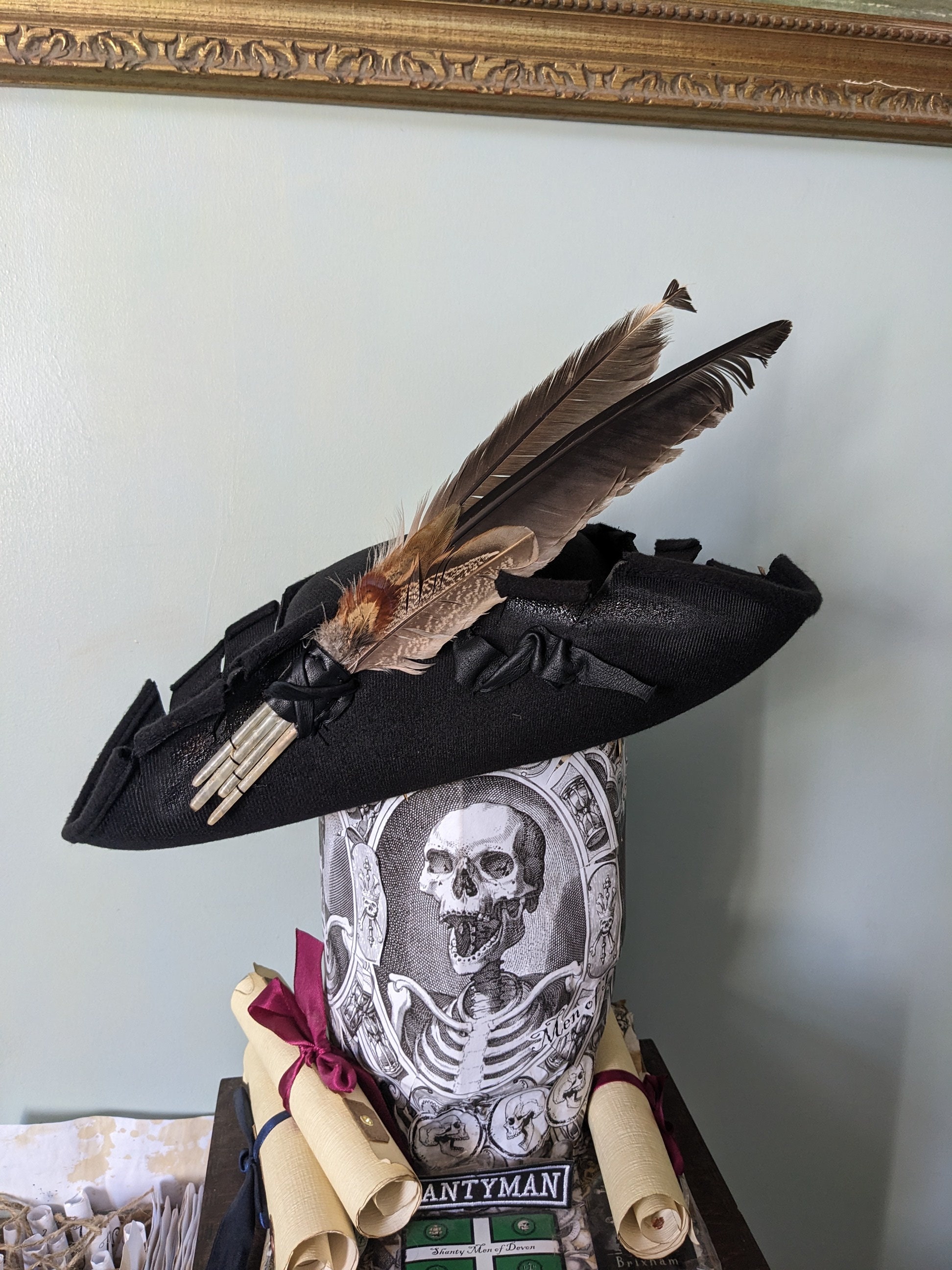 Pirate Captain Hat Feather