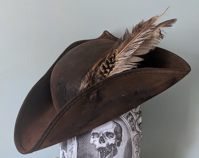 Womens Fantasy Pirate Hat Belladonna Gothic Pirate Costume - Etsy