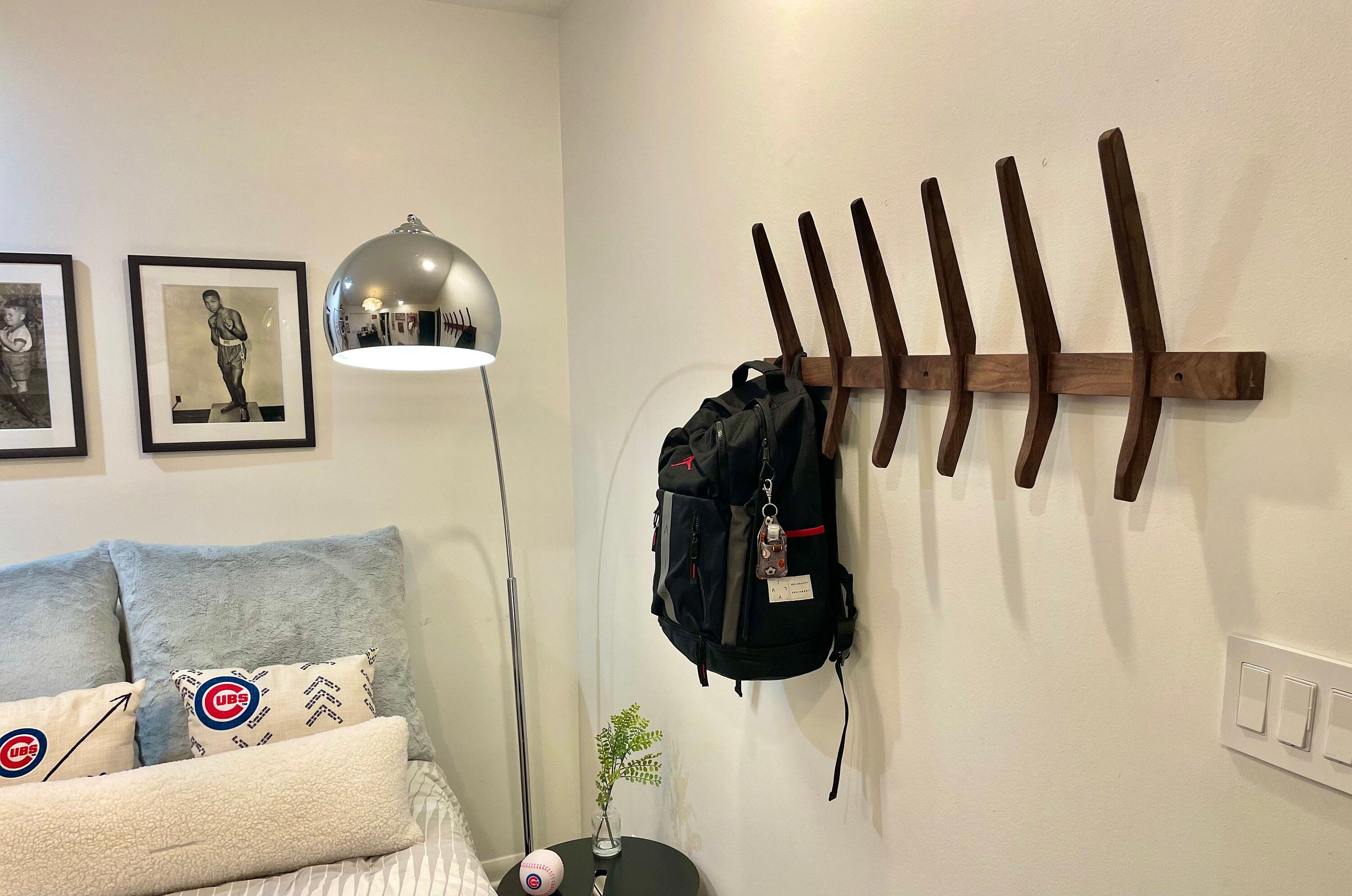 Mid-century Modern Coat Rack - Etsy