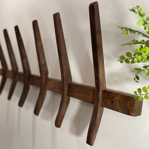 Mid Century Modern Coat Rack - Etsy