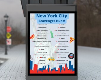 Scavenger Hunt New York City - Etsy